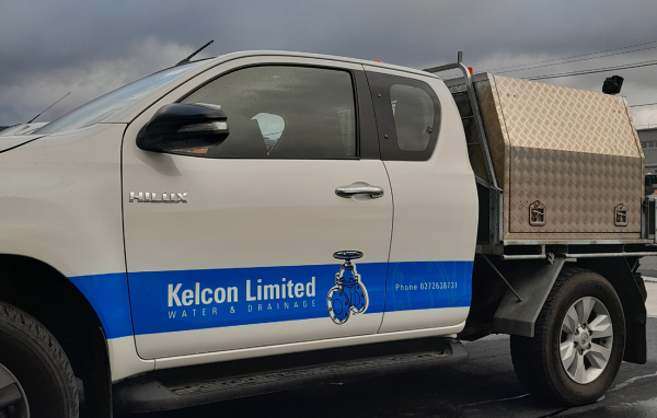 Kelcon Ute Signage - Graphic